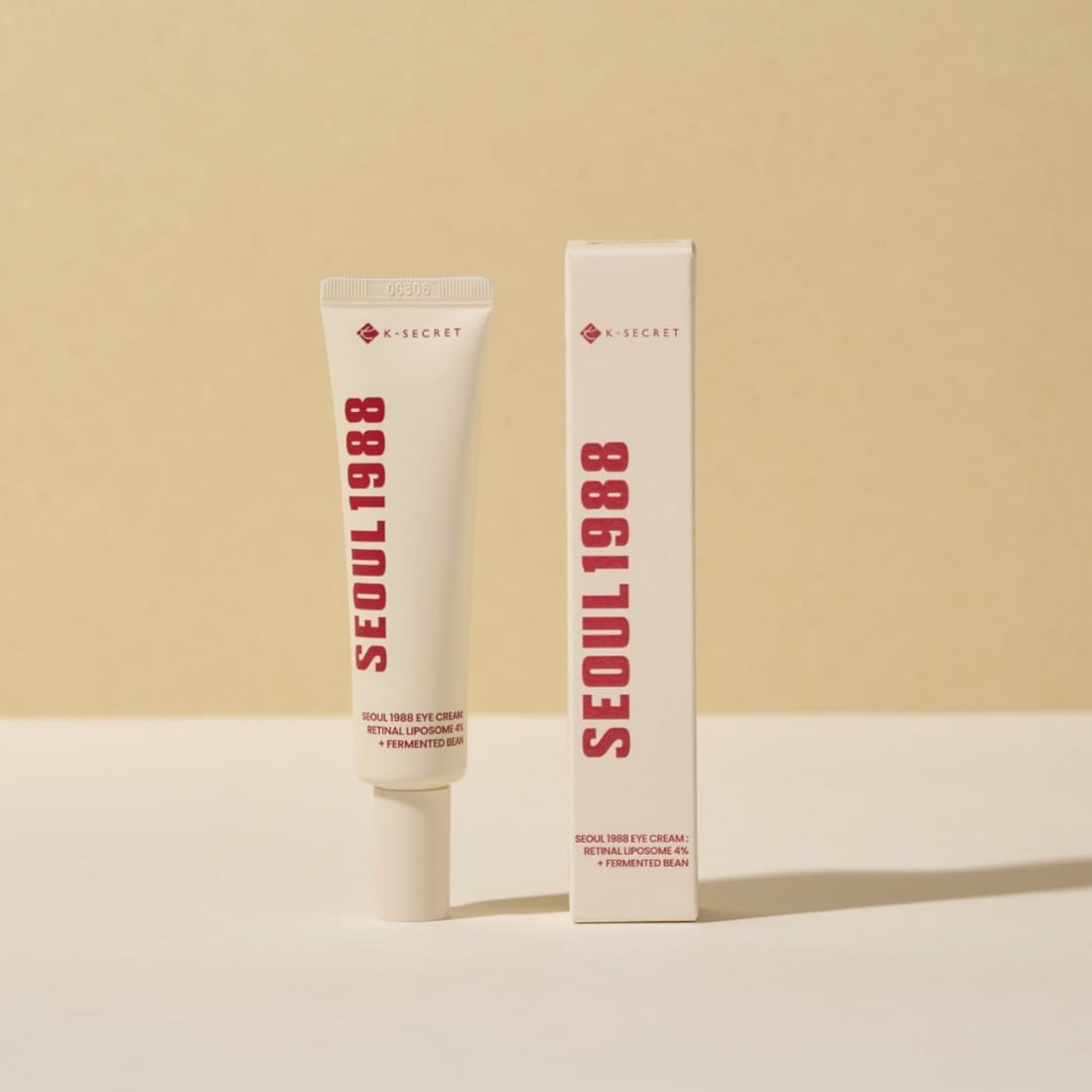 K-Secret - Crème pour les yeux SEOUL 1988 Rétinal Liposome 4% + fève f ...